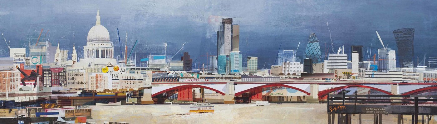 Tom Butler Original Paintings | Mixed Media Collage | Artists Website ...