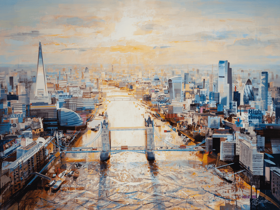 Tom Butler Original Paintings | Mixed Media Collage | Artists Website ...