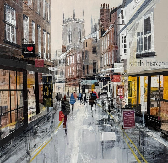 Tom Butler Original Paintings | Mixed Media Collage | Artists Website ...