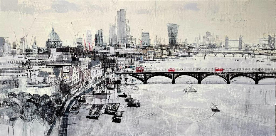 Tom Butler Original Paintings | Mixed Media Collage | Artists Website ...